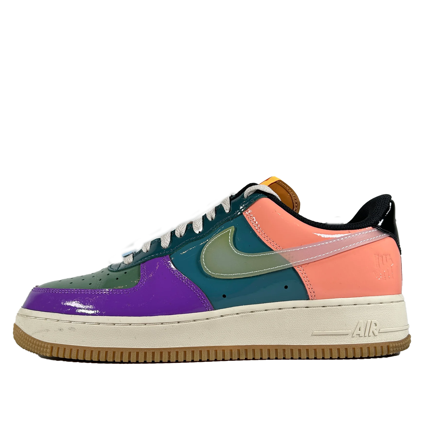 DV5255 500 Nike Air Force 1 Low SP Undefeated Multi-Patent Wild Berry ...