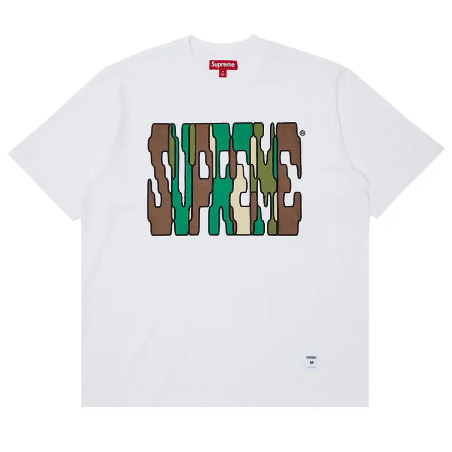 Supreme Digi S/S Top White – DISTRICT ONE NY