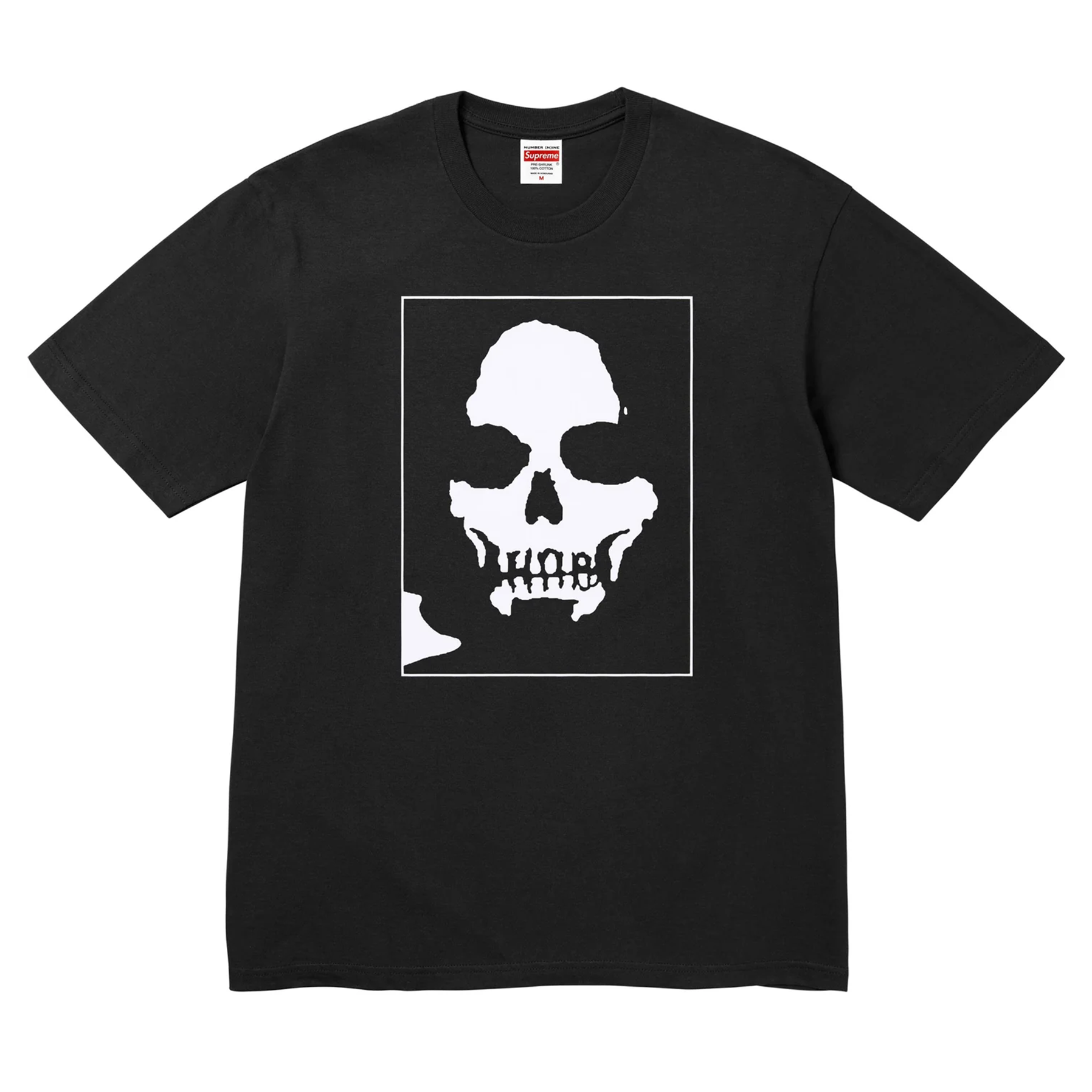 Supreme Number (N)ine Manson Tee Black – DISTRICT ONE NY
