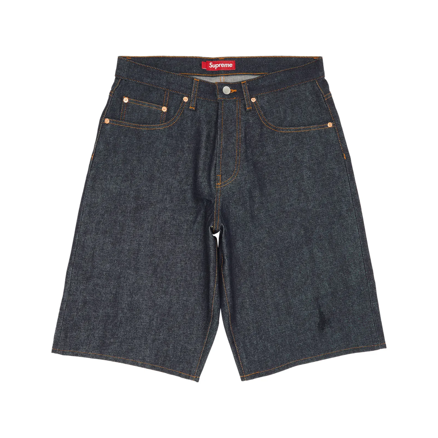 Supreme Rigid Baggy Selvedge Denim Short 'Rigid Indigo' [USED] - 30 (U ...
