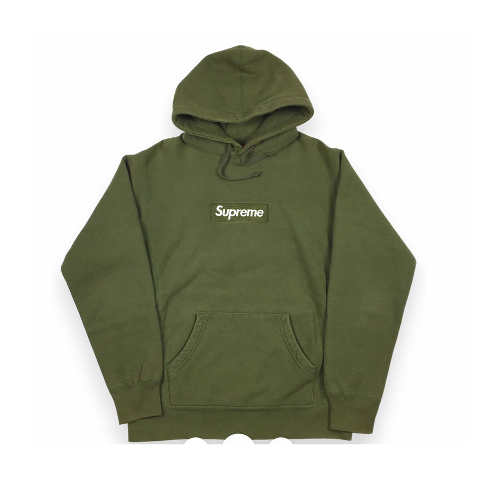 Supreme Olive Box Logo 2011 [USED] - M (Used) – DISTRICT ONE NY