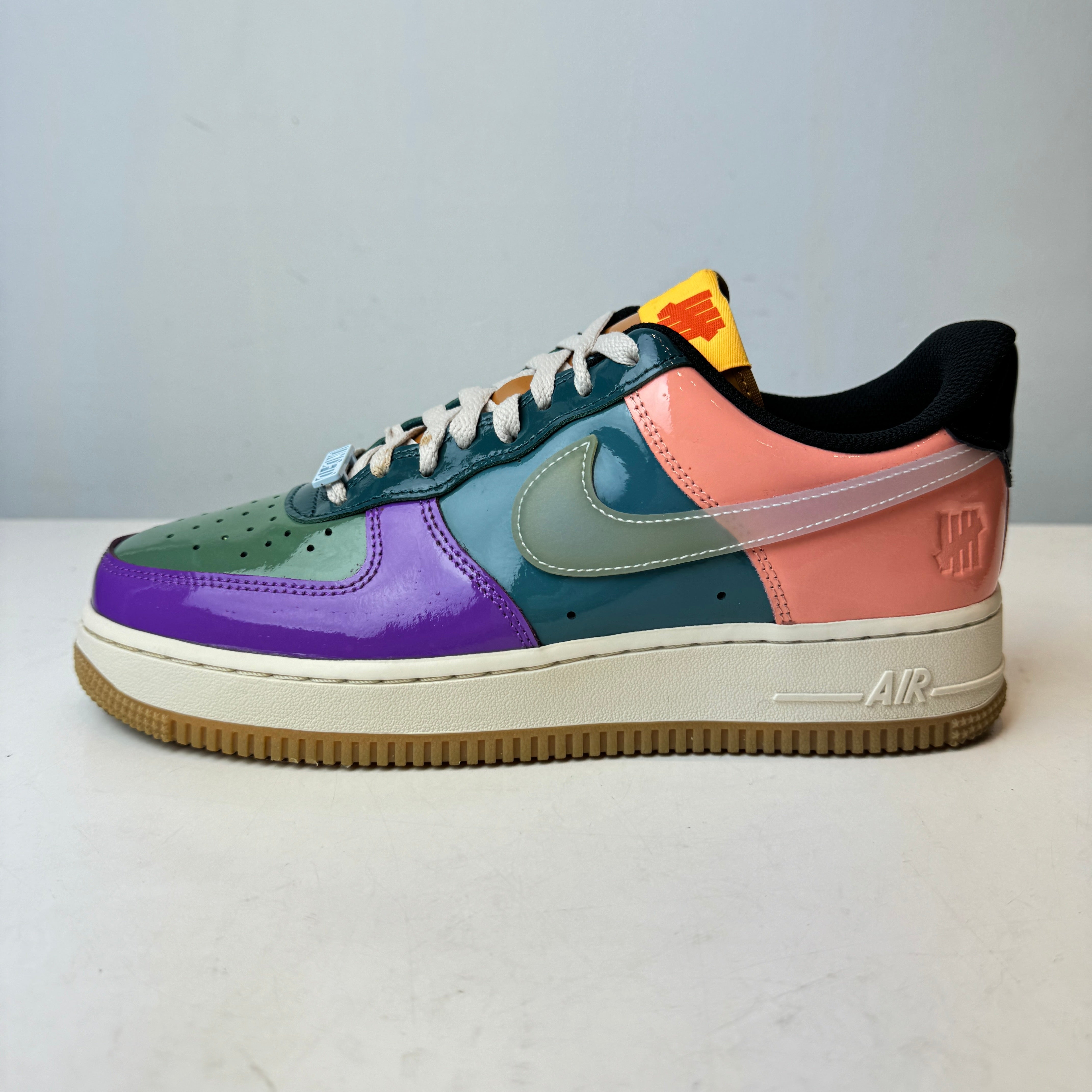 DV5255 500 Nike Air Force 1 Low SP Undefeated Multi-Patent Wild Berry ...