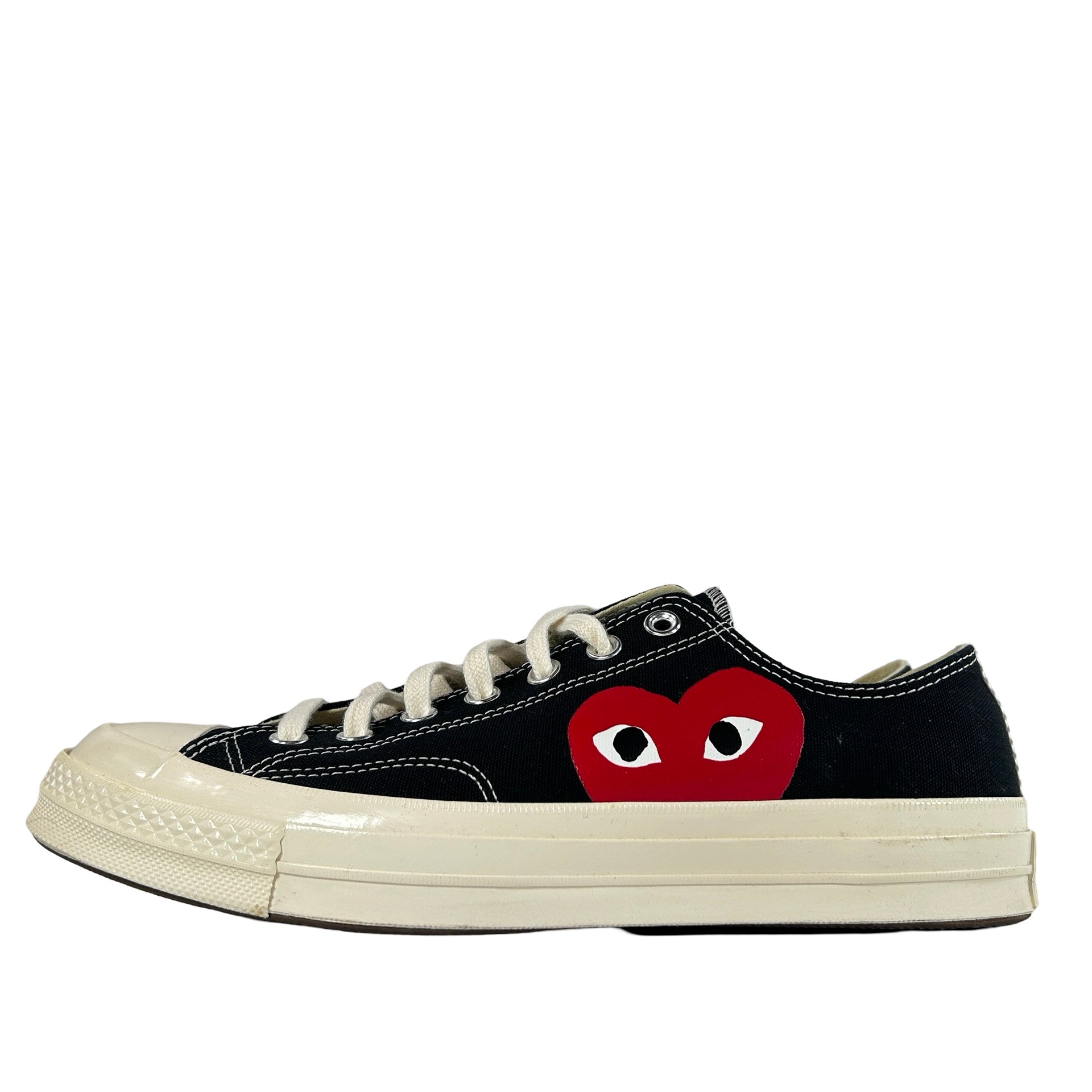 150206C Converse Chuck Taylor All Star 70 Ox CDG PLAY Black [USED] - 1 ...