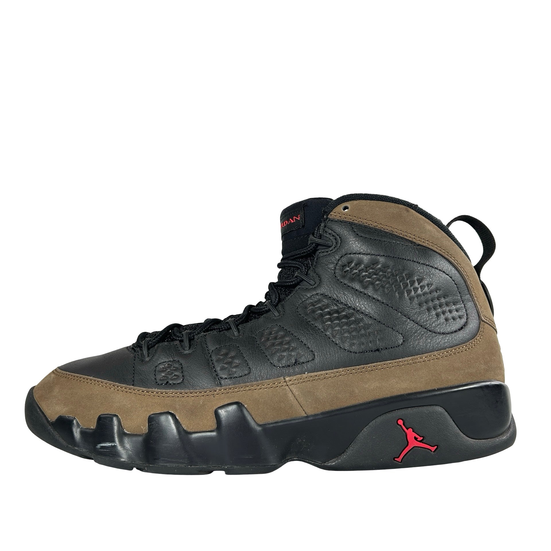 HV4794 030 Air Jordan 9 Retro Olive (2024) [USED] - 10 M (Used) (No Bo ...