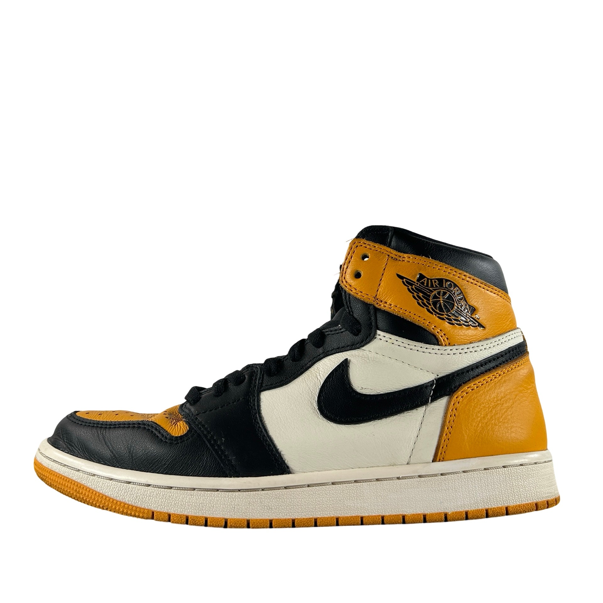 555088 711 Jordan 1 Retro High OG Yellow Toe [USED] - 9 M (Used2 ...
