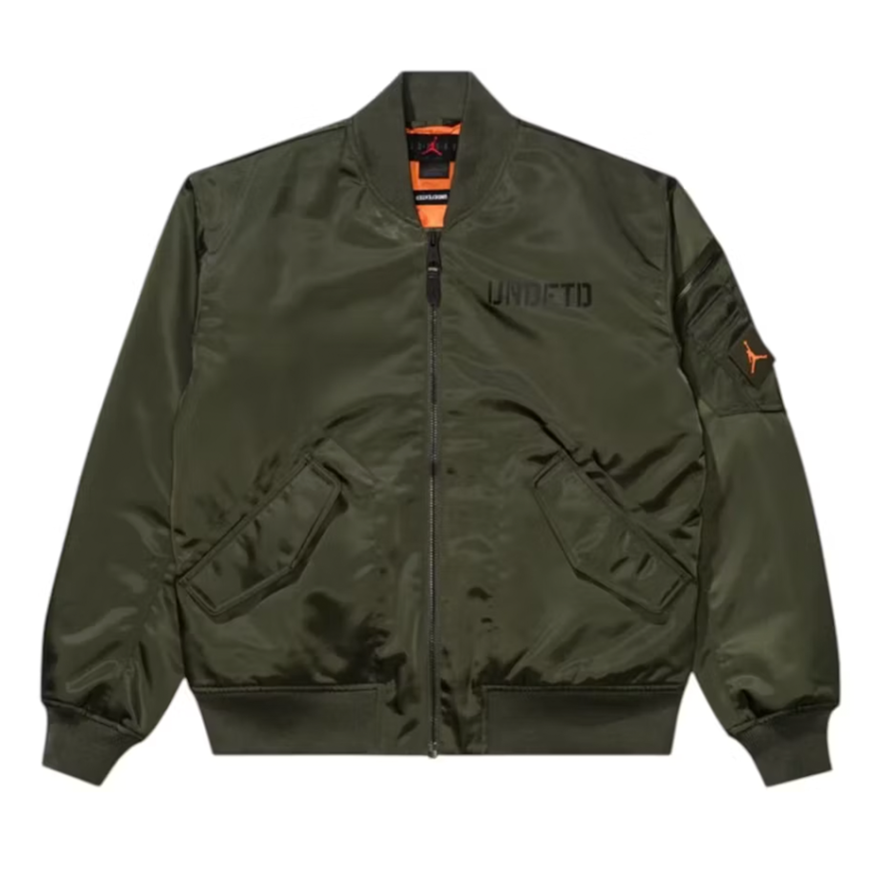 Jordan x Undefeated Bomber Jacket Cargo Khaki/Orange – DISTRICT ONE NY