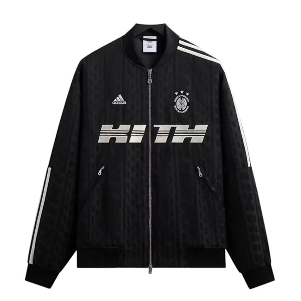 Kith x adidas Messi Football Bomber Jacket Black – DISTRICT ONE NY