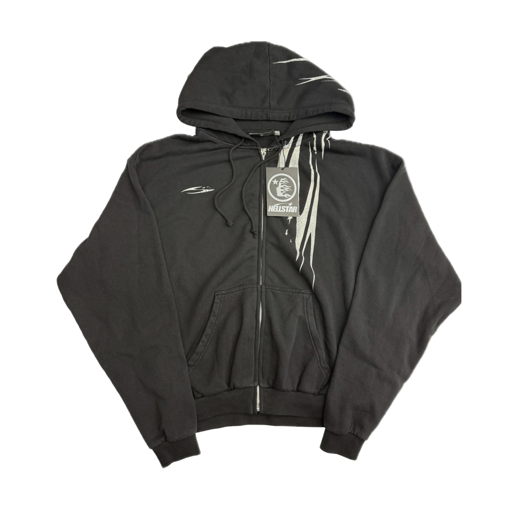 Hellstar Racer Zip-Up Black – DISTRICT ONE NY
