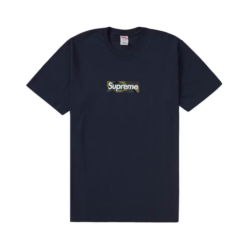 Supreme Box Logo Tee (FW23) Navy [USED] - L (Used) – DISTRICT ONE NY