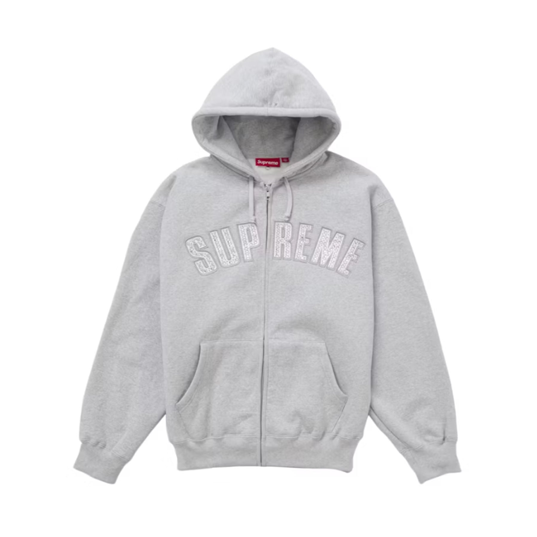 Supreme b.b. Simon Zip Up Hooded Sweatshirt Heather Grey – DISTRICT ONE NY