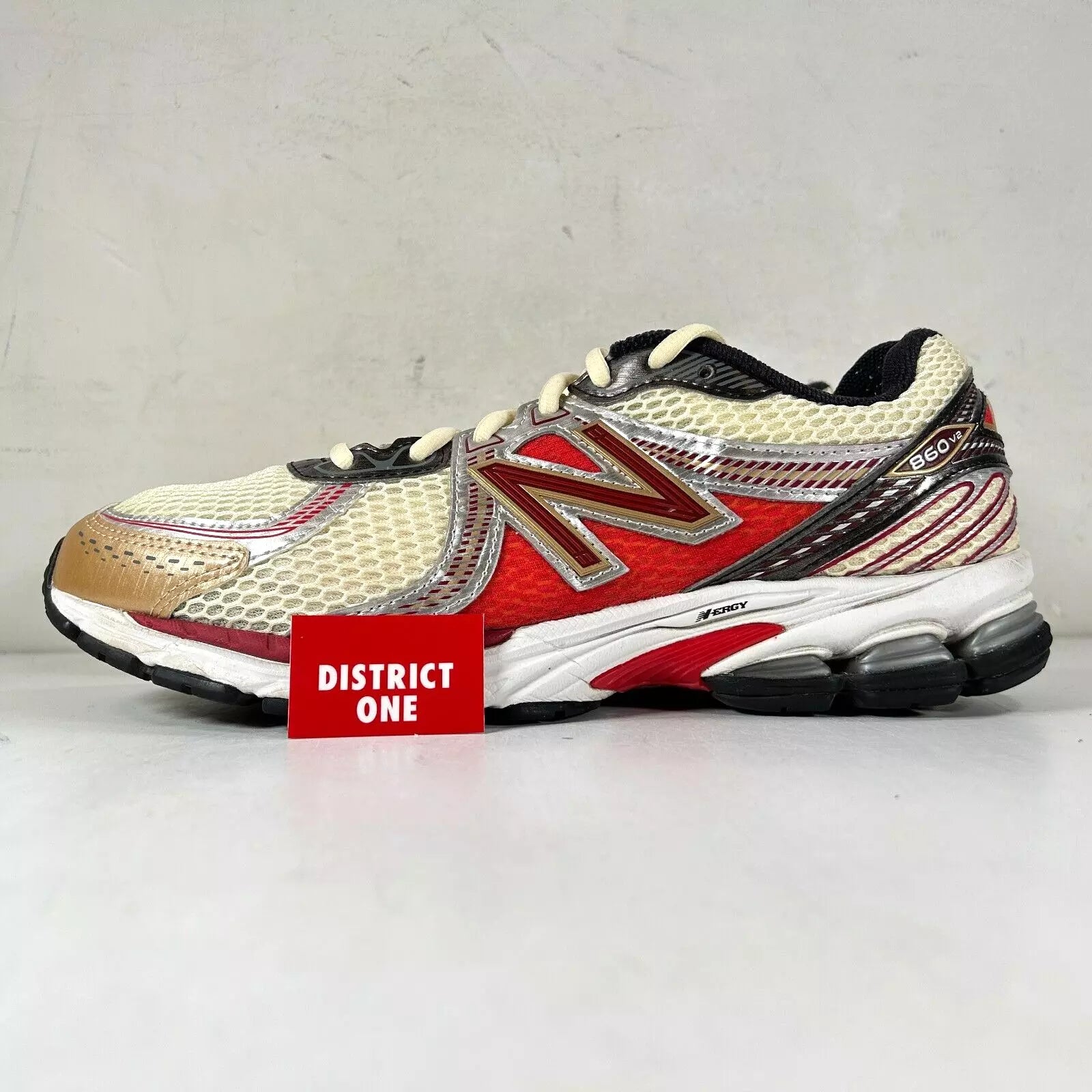 ML860AD2 New Balance 860v2 Aime Leon Dore Red [USED] - 10.5 M (Used ...