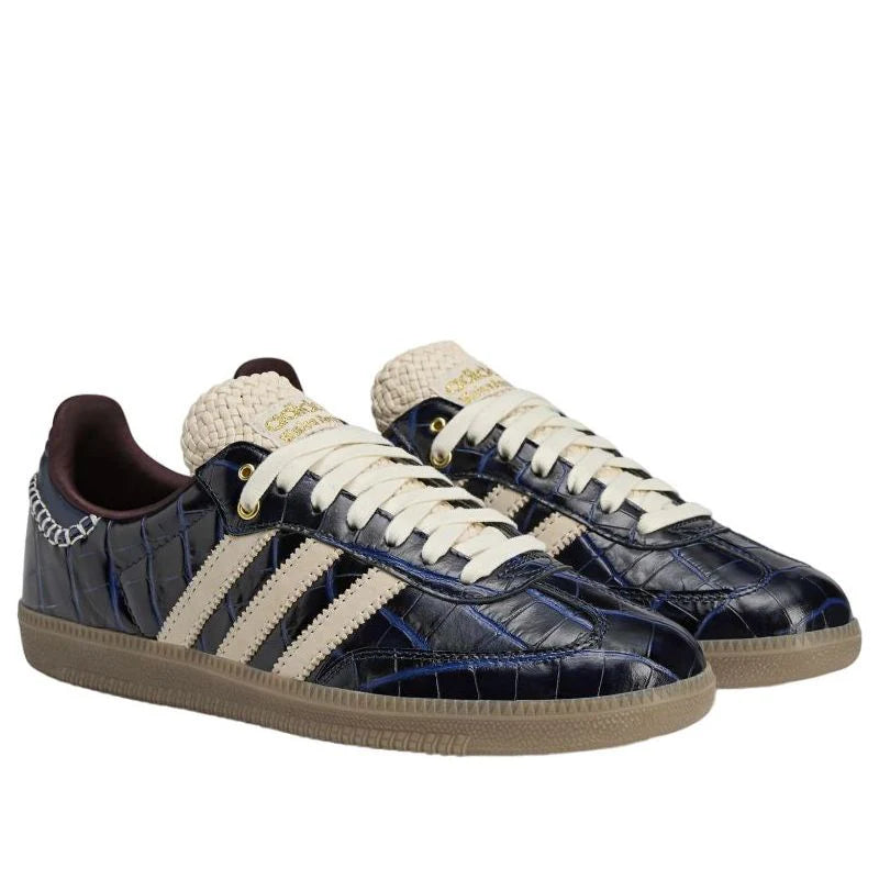 JH9825 adidas Samba Wales Bonner Navy Croc – DISTRICT ONE NY